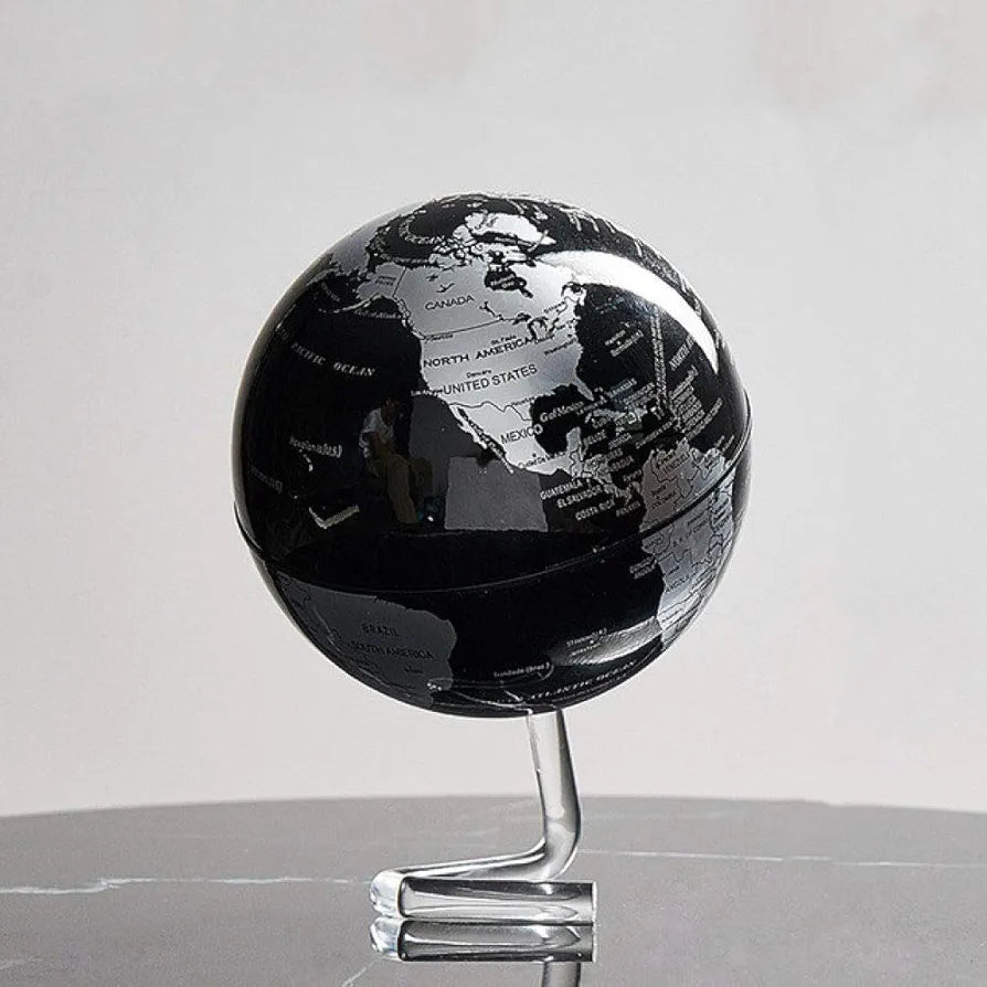 Electric Movable Globe - Interactive Rotating World Map for Education