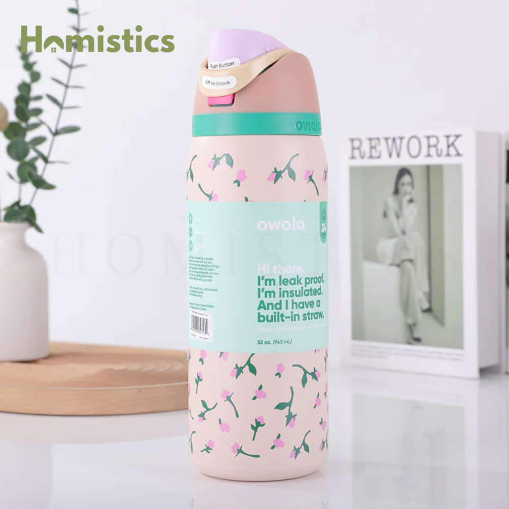 Owala FreeSip® Tea Time Rosebud Floral 32oz Urban Outfitters