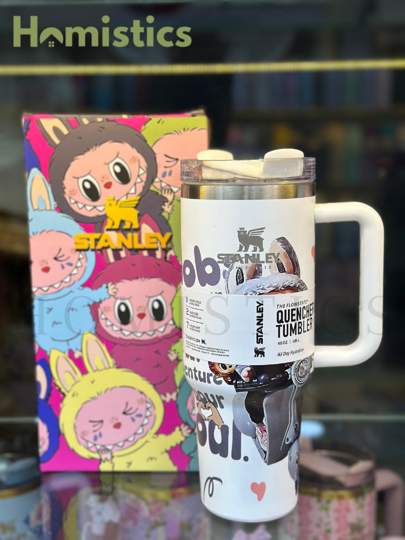 The Stanley x Labubu Limited Edition 40oz Quencher H2.0 Tumbler - Ride